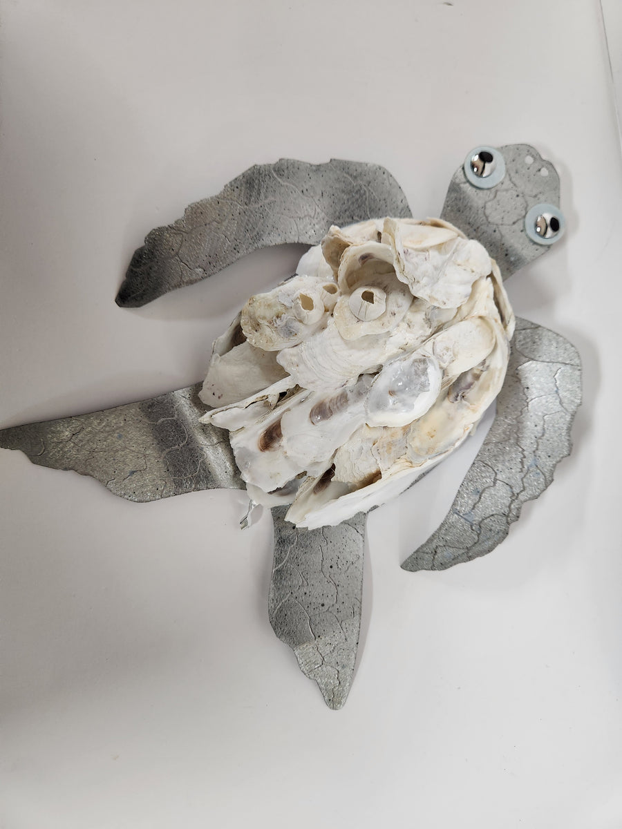 Medium Oyster Shell Turtle – With These Hands Gallery